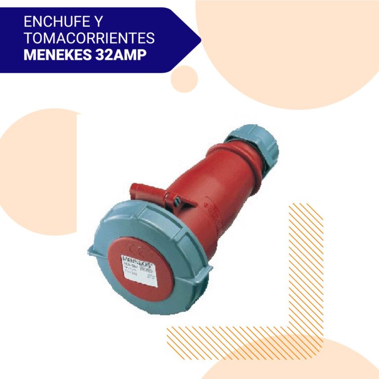 ENCHUFE Y TOMACORRIENTES MENEKES 32AMP – Promavperu